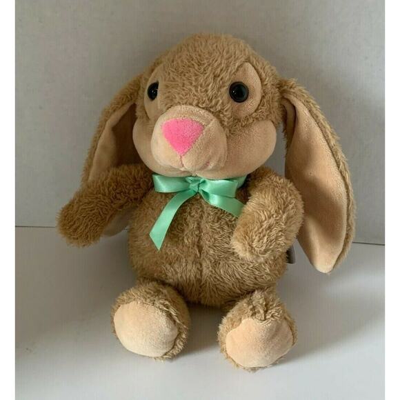 Hallmark | Toys | Hallmark Plush Bunny Rabbit Light Brown Tan Soft 2 ...